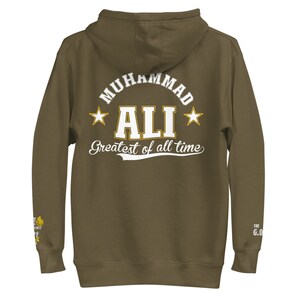 Muhammad Ali Hoodie - Black Pride & Heritage Cultural Sweatshirt - Etsy