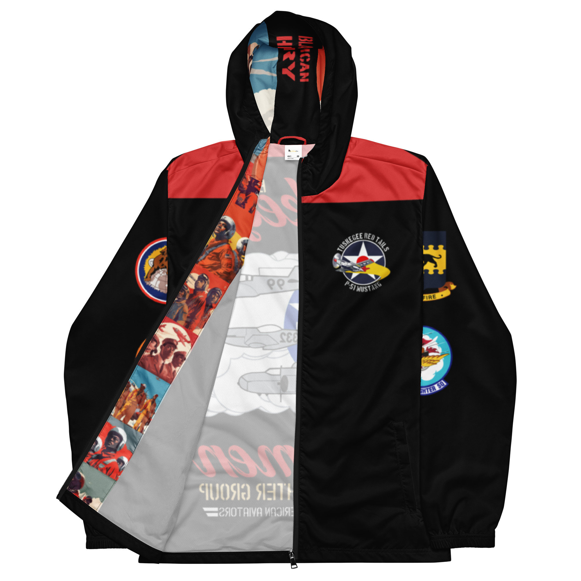 Tuskegee Airmen Tribute Windbreaker - Valor and Legacy Men's Jacket - Etsy