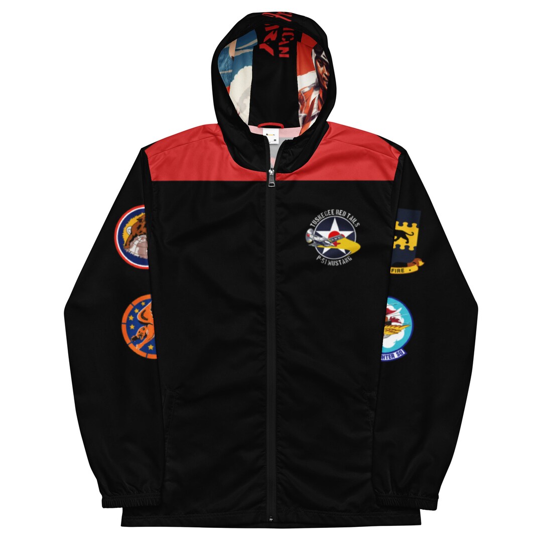 Tuskegee Airmen Tribute Windbreaker - Valor and Legacy Men's Jacket - Etsy