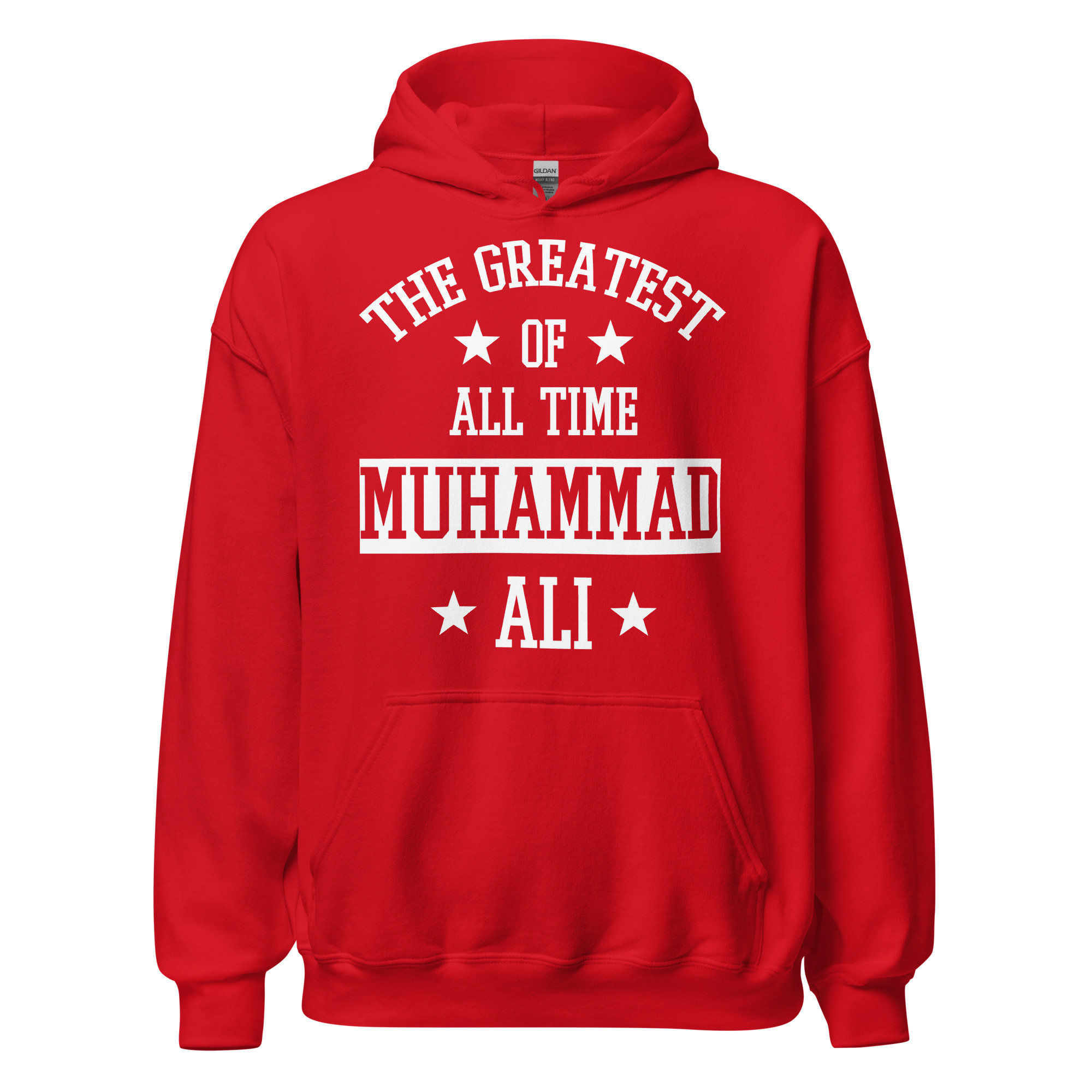 Muhammad Ali Greatest of All Time Hoodie Black History Heritage Fashion ...