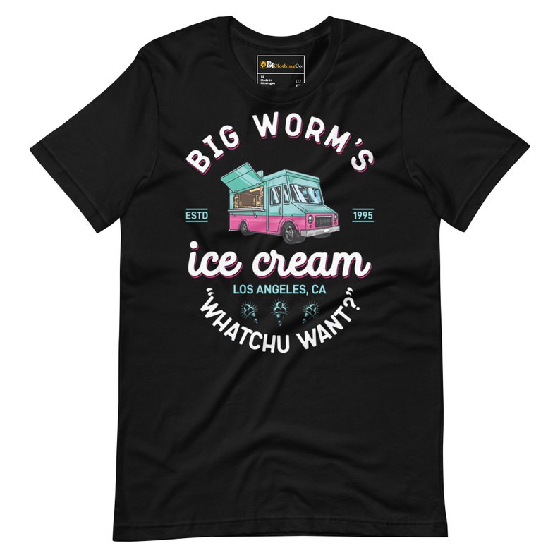 Vintage 'friday' Big Worm Graphic Tee - Classic Movie-inspired Fashion ...