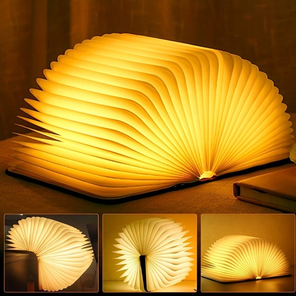 Book Lamp - Etsy