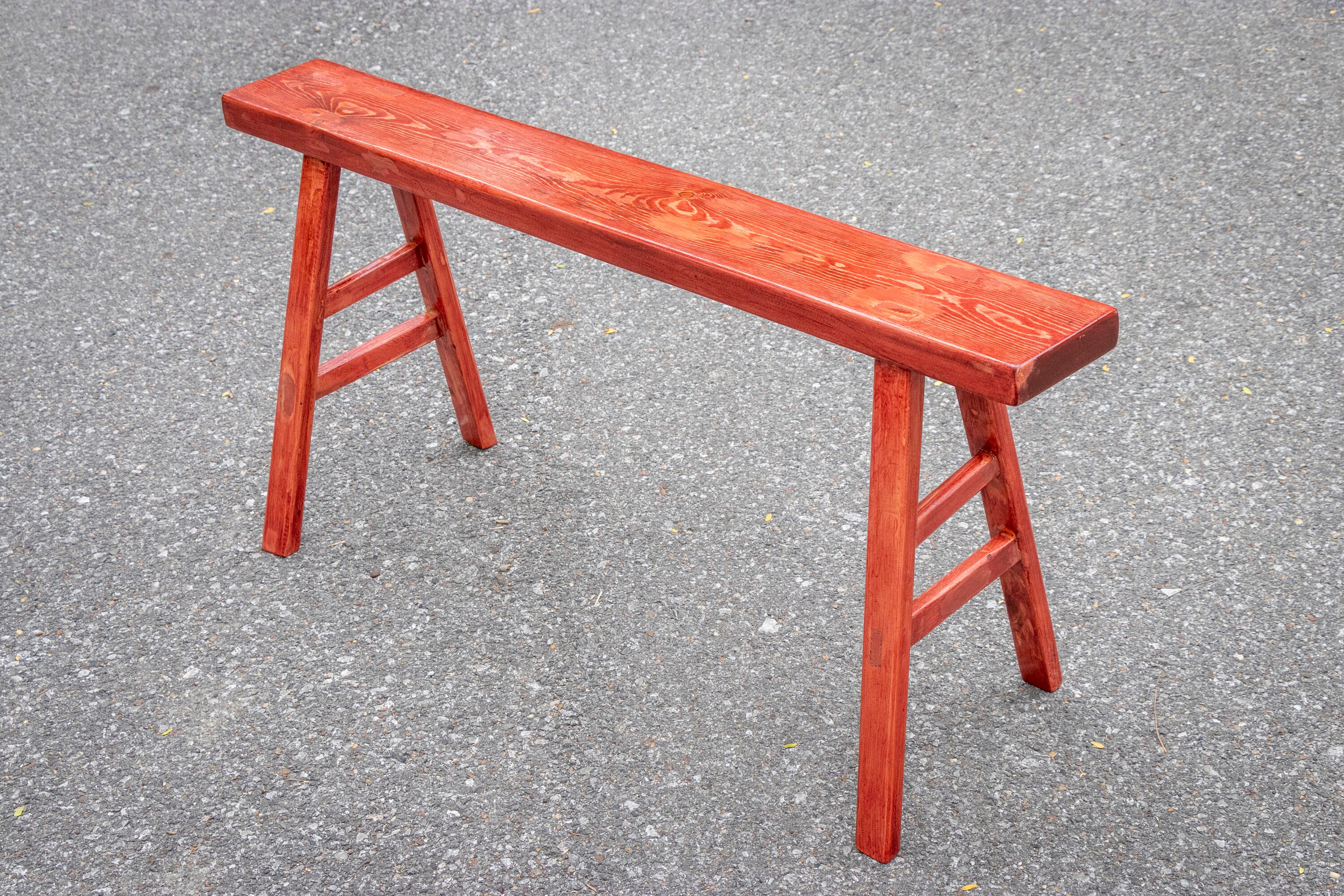 Kung Fu Bench Horse Bench, Wooden Bench - Etsy