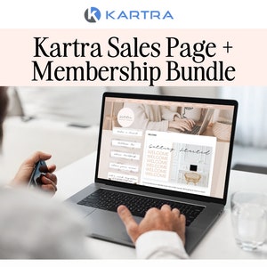 Kartra Template Membership Site Kartra Website Kartra Sales Page Coaching Course Creation - Etsy