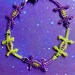 Alien Swag Bead Lizard Bracelet Rainbow Titanium Clasp With Star Charm ...