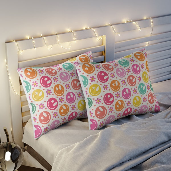 Smiley Face Pillow - Etsy