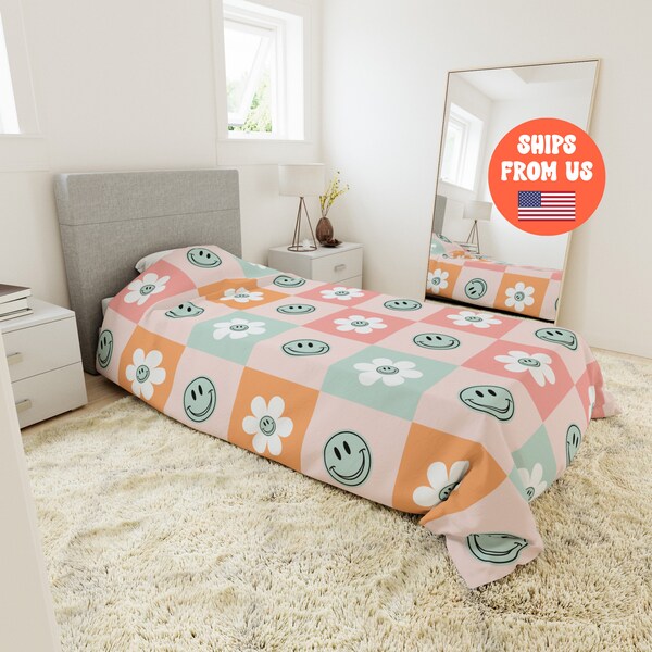 Flower Duvet Cover - Etsy