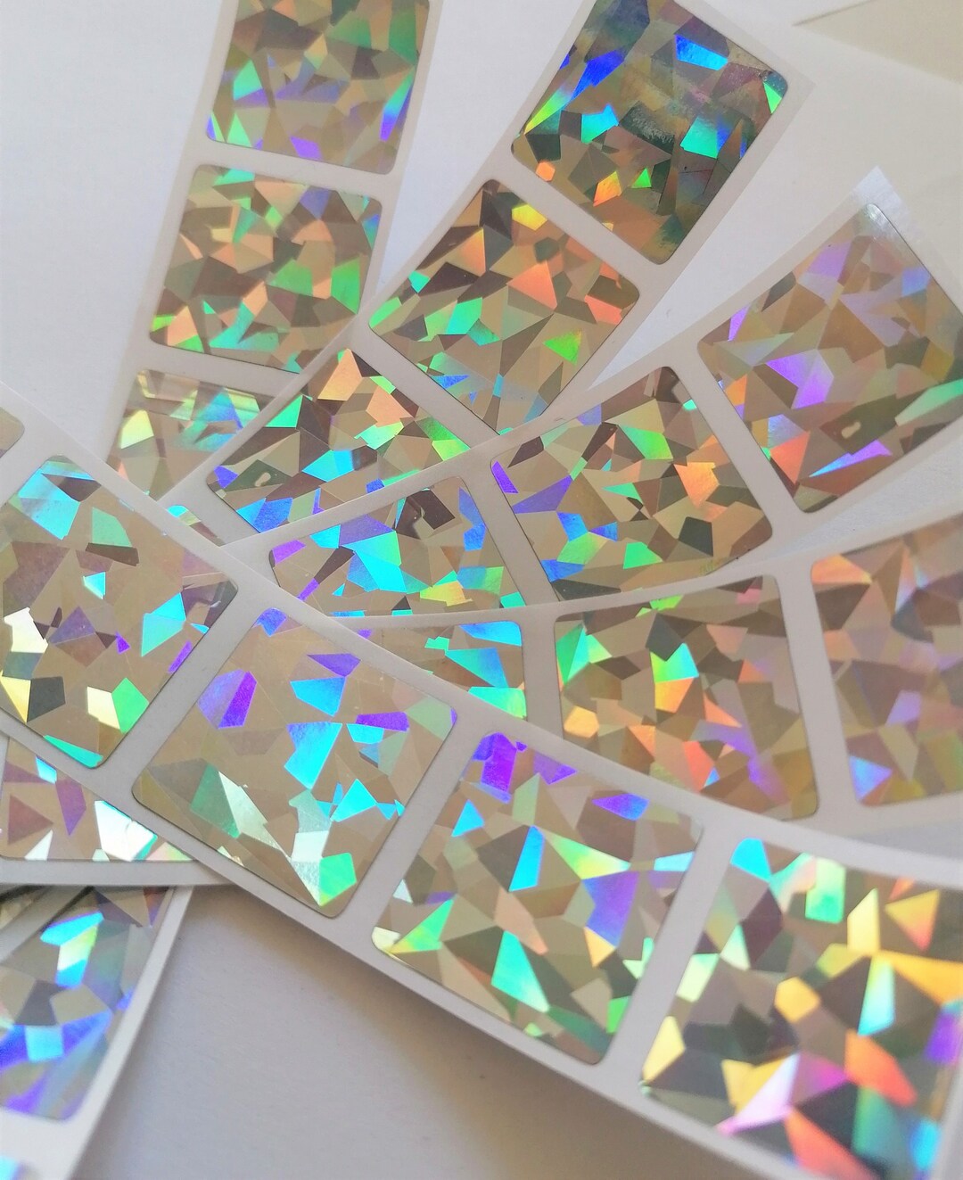 Scratch Run Sticker, Scratch Sticker Hologram 50x, 2 Cm, Scratch off ...