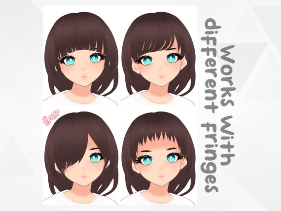 Anime Girl Low Ponytail