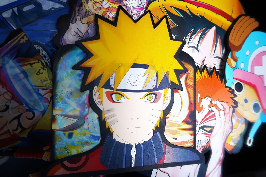 Large 3D Motion Lenticular Stickers Laptop Skateboard Decals Waterproof ...