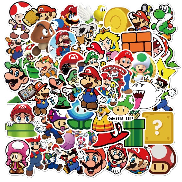 Super Mario Decal - Etsy