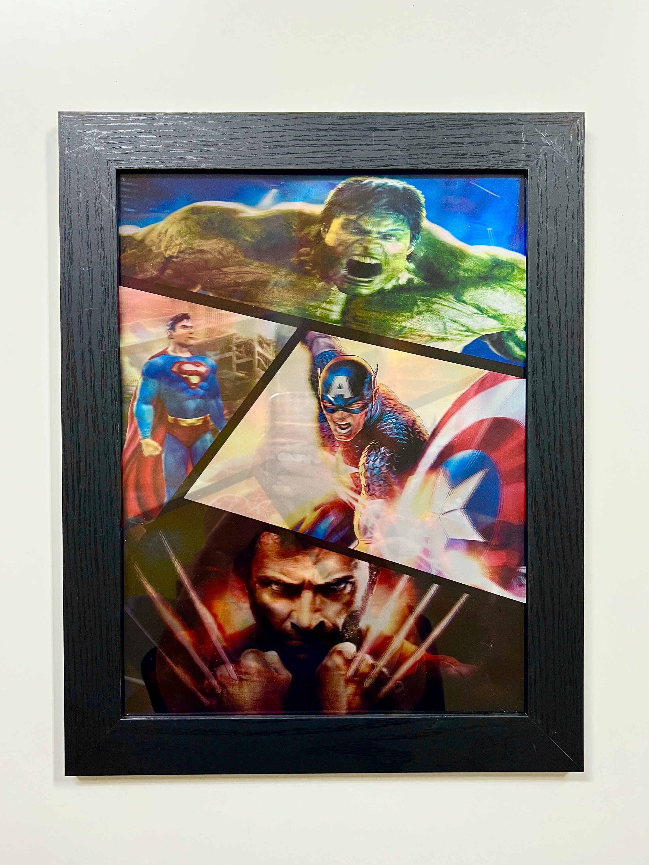 3D Motion Holographic Lenticular Wall Poster With Frame 143 - Etsy