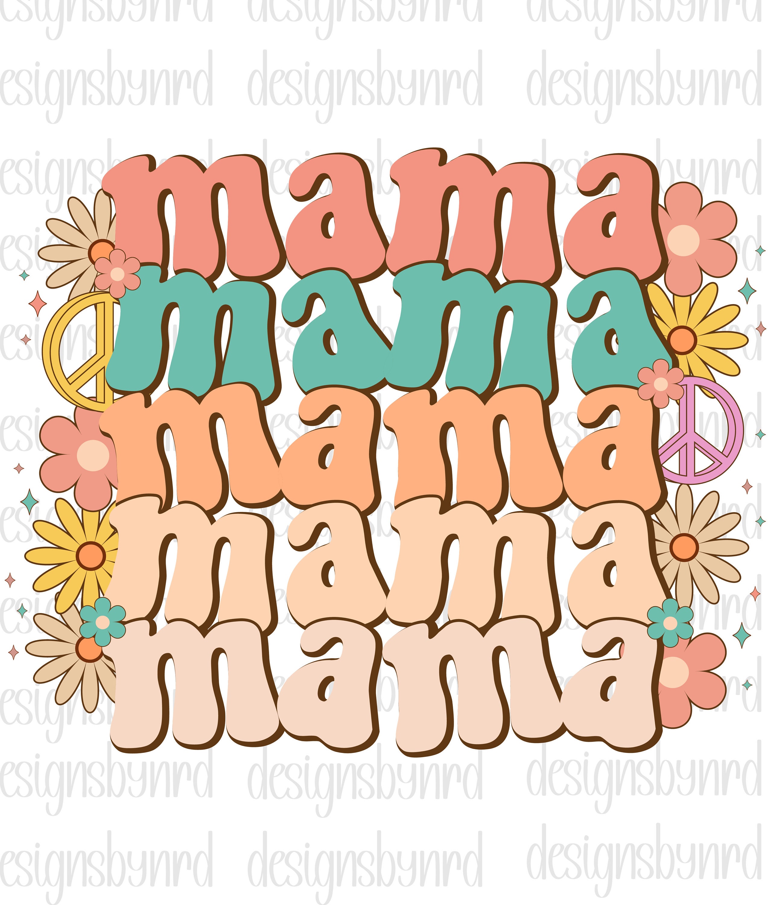 Groovy Mama Svg Retro Mama Png Retro Mama Groovy Mama - Etsy