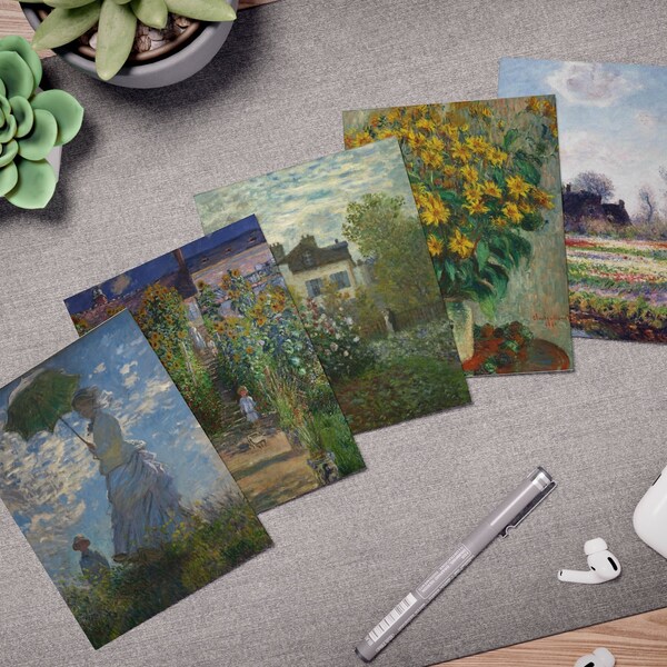 Monet Greeting Cards - Etsy