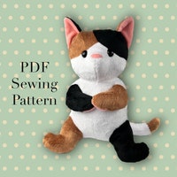 Stuffed Cat - Etsy
