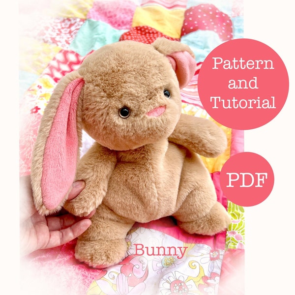 Bunny Sewing Pattern - Etsy