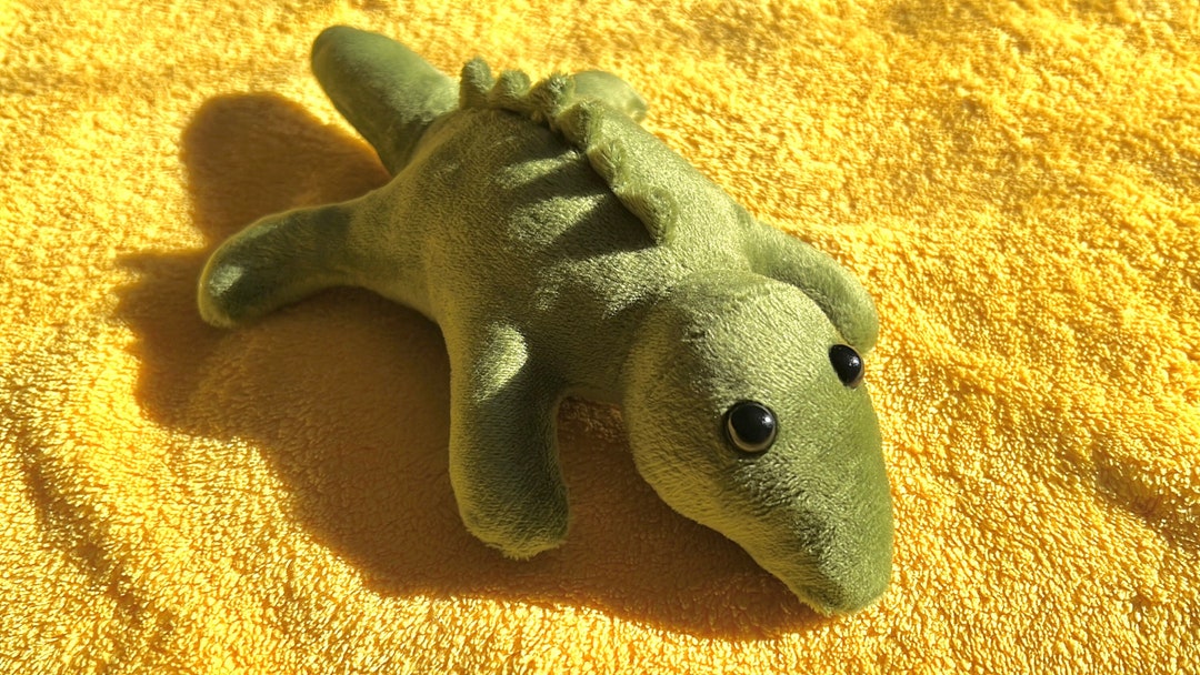 Crocodile Sewing Pattern Stuffed Animal DIY Alligator Plush Toy Sewing ...