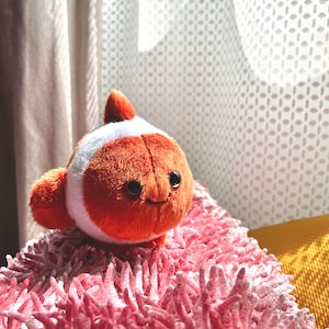 Clown Fish Plushy Toy Sewing Pattern, Stuffed Fish Tutorial - Etsy