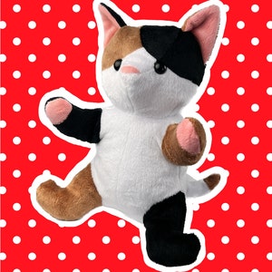 Calico Cat Plushy Toy Sewing Pattern, Stuffed Cat Pattern - Etsy Canada
