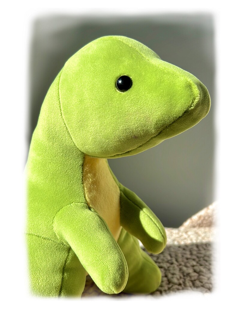 Dinosaur Stuffed Toy Sewing Pattern Tutorial DIY Plushie - Etsy