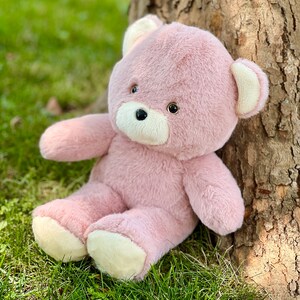 Pink Bear Sewing Pattern, Plush Stuffed Bear Animal Toy PDF Diy - Etsy