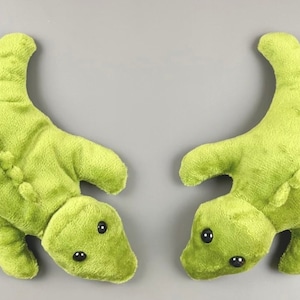 Crocodile Sewing Pattern Stuffed Animal DIY Alligator Plush Toy Sewing ...