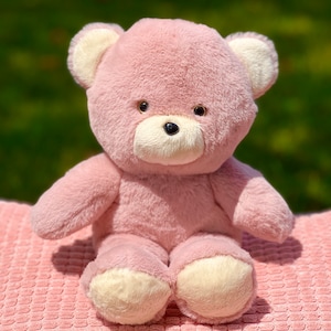 Pink Bear Sewing Pattern, Plush Stuffed Bear Animal Toy PDF Diy - Etsy