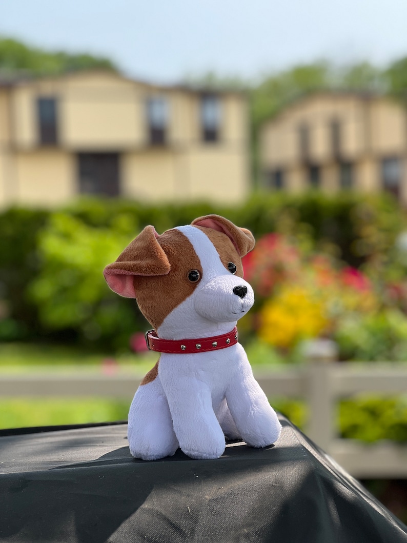 Jack Russell Plush Toy Sewing Pattern: Stuffed Dog (PDF Pattern) - Etsy
