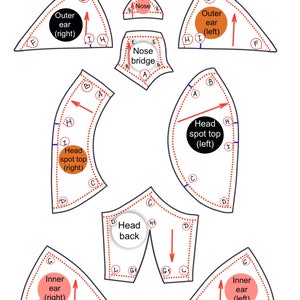 Calico Cat Plushy Toy Sewing Pattern, Stuffed Cat Pattern - Etsy Canada