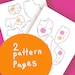 Bunny Rabbit Stuffed Toy Sewing Pattern, Tutorial DIY Plushie Toy ...