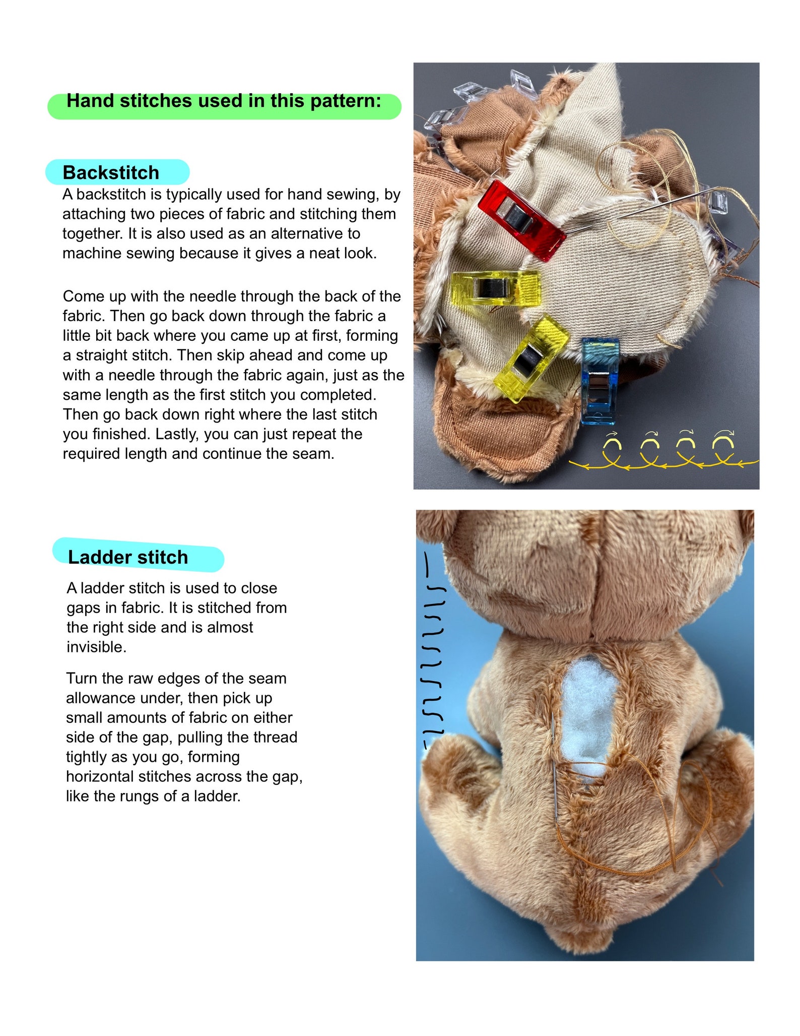 French Bulldog Plushy Toy Sewing Pattern, Tutorial DIY Stuffed Toy ...