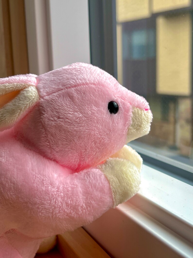 Bunny Rabbit Stuffed Toy Sewing Pattern, Tutorial DIY Plushie Toy ...