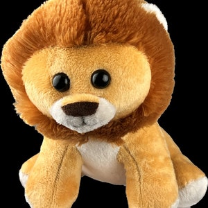 Lion PDF Sewing Pattern Stuffed Animal DIY Plush Toy Sewing Tutorial - Etsy