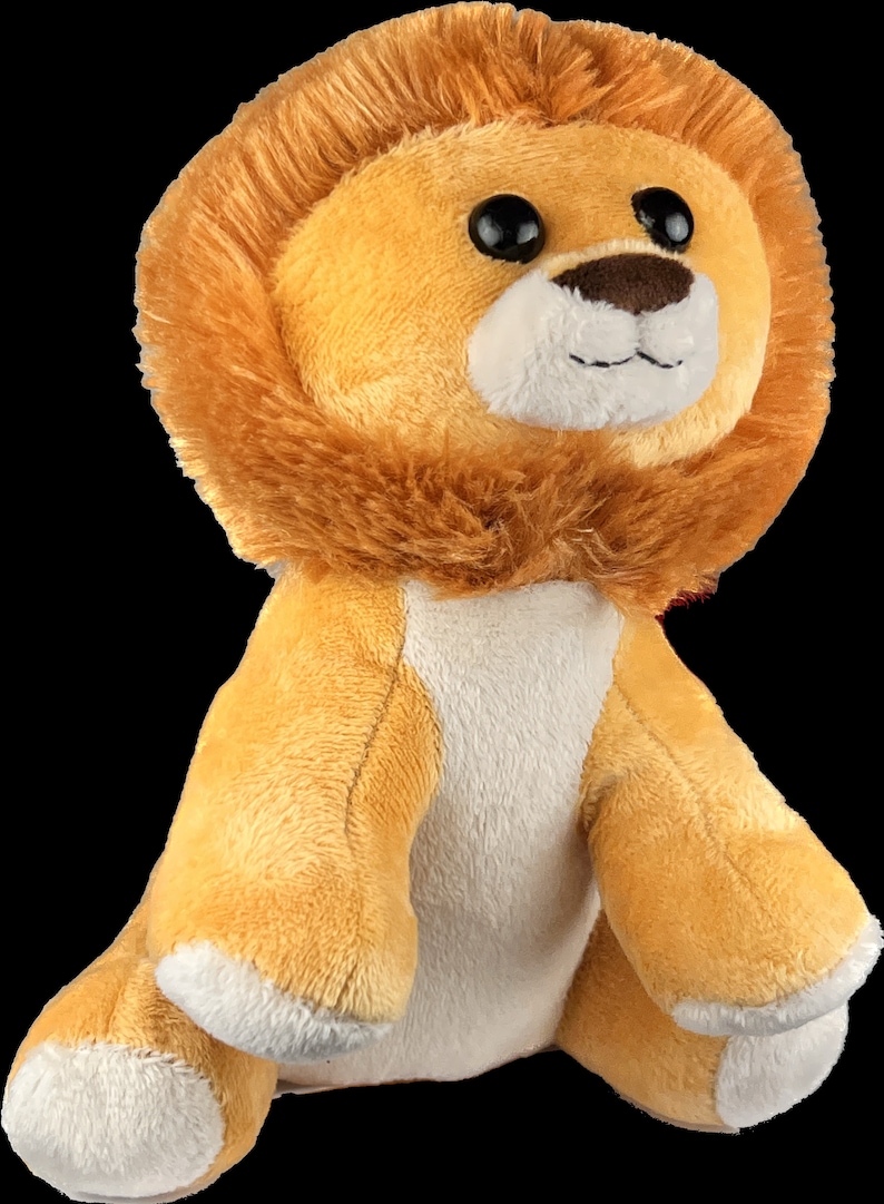 Lion PDF Sewing Pattern Stuffed Animal DIY Plush Toy Sewing - Etsy