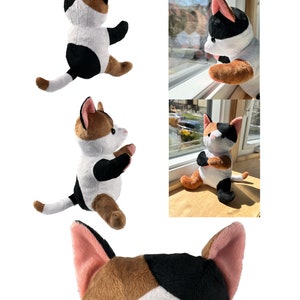 Calico Cat Plushy Toy Sewing Pattern, Stuffed Cat Pattern - Etsy Canada