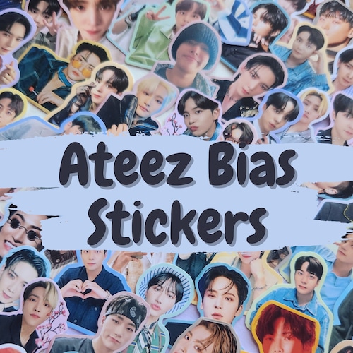 ATEEZ Stickers Kpop Sticker Pack Atiny Ateez Merch Sticker - Etsy