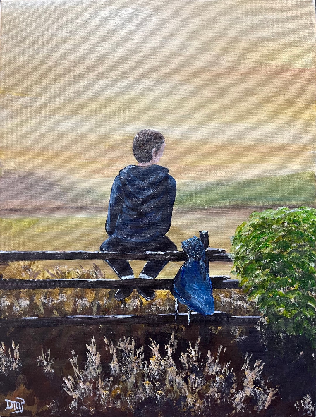 Acrylic “beautiful View” Painting - Etsy