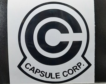 Vinyl Capsule Corp Logo Decal - Etsy