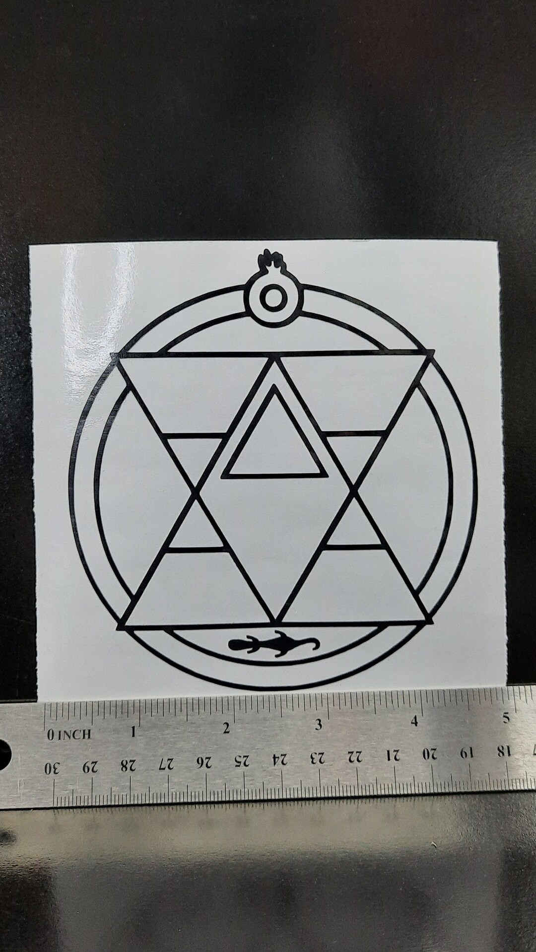 Roy Mustang Flame Alchemy Transmutation Decal - Etsy