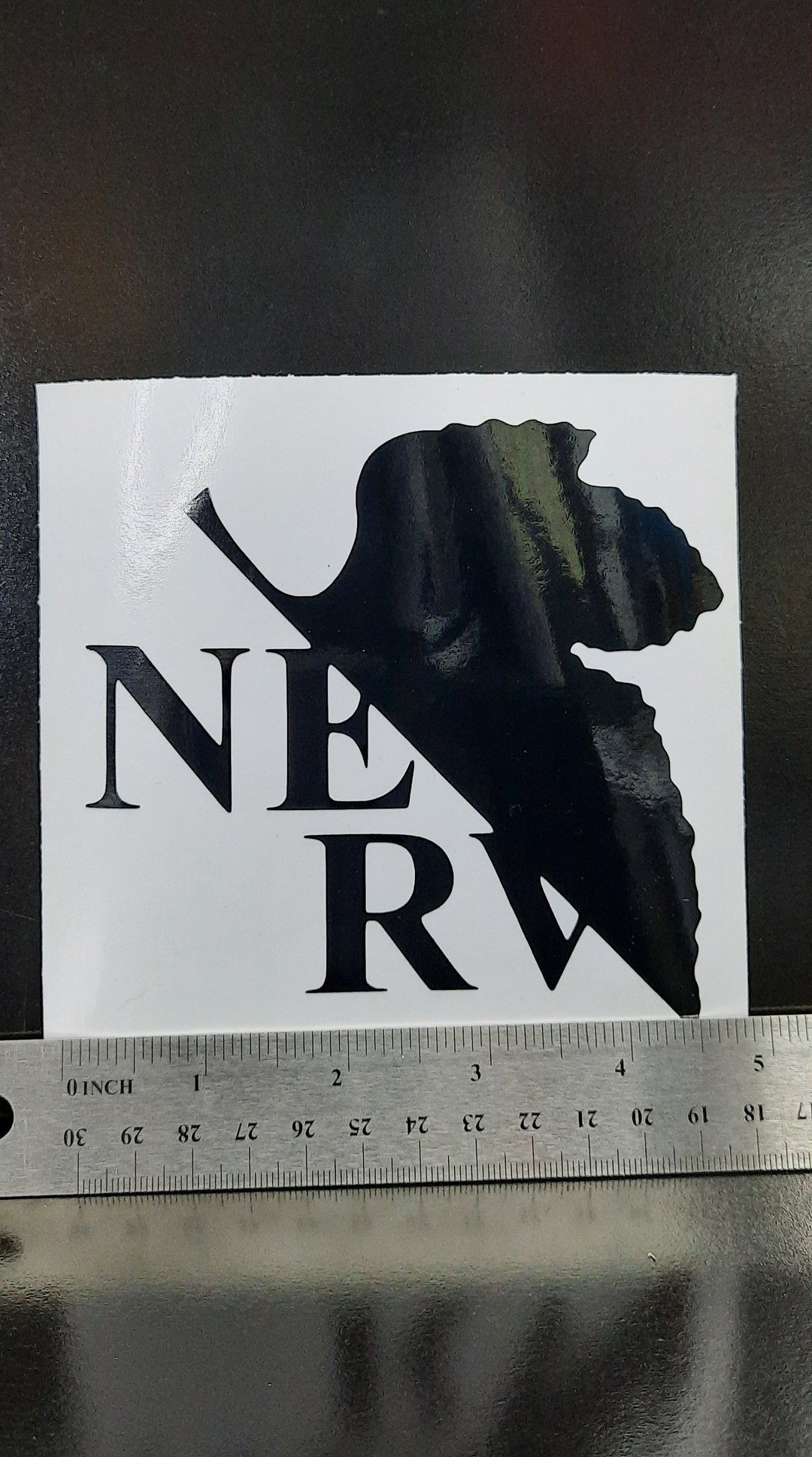 NERV Logo Vinyl Sticker - Etsy
