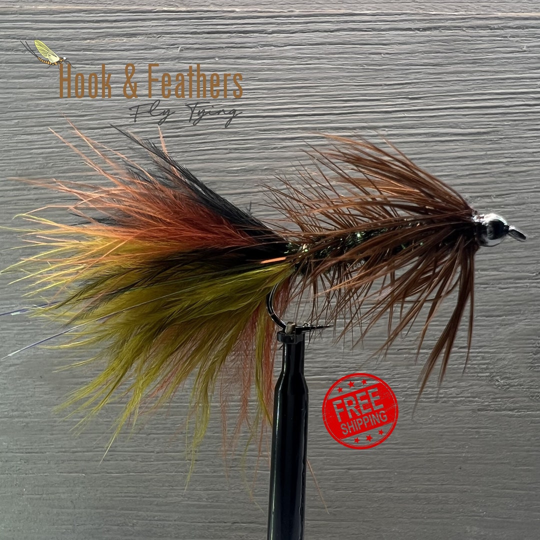 Thin Mint Streamer Pattern for Trout and Bass Fishing sold per 1 - Etsy