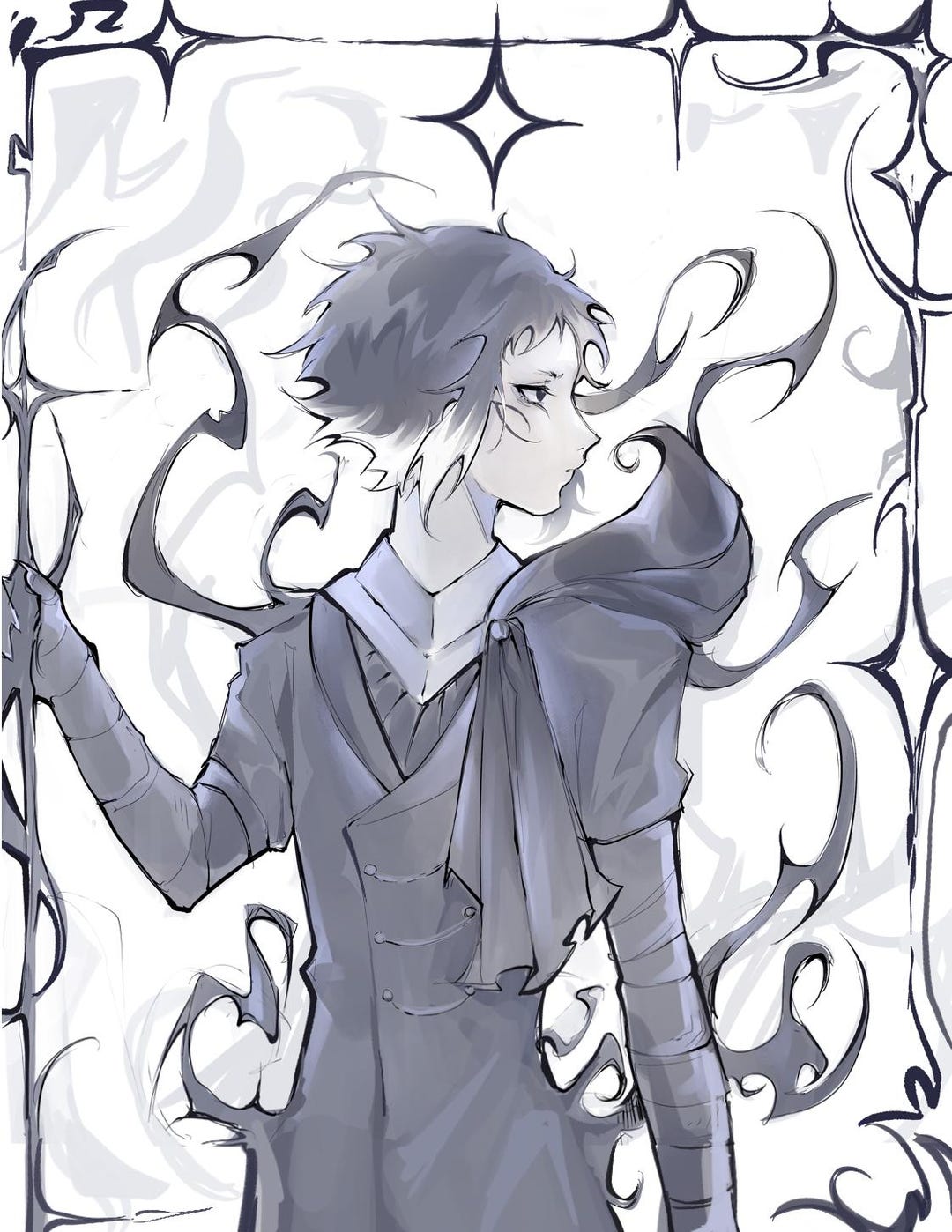 Knight Akutagawa Ryuunosuke 8.5x11” Print - Etsy