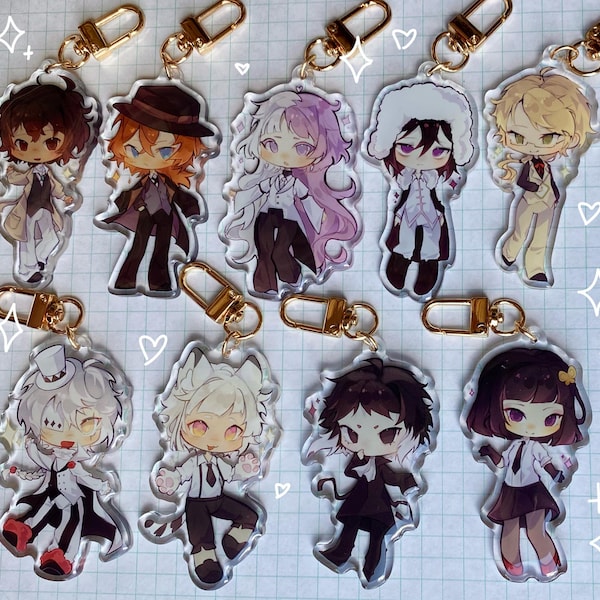 Chuuya Bsd Charms - Etsy