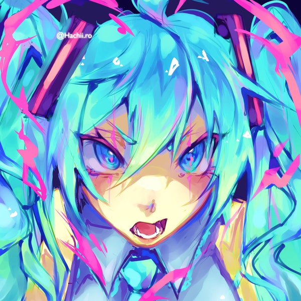 Hatsune Miku Posters - Etsy