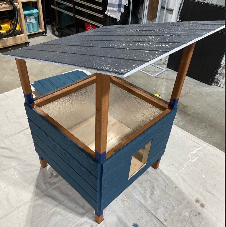 Custom Built Insulated Outdoor Pet House - Etsy