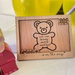 Personalized Wooden Picture Frame (multiple Sizes) - Etsy
