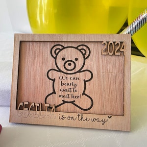 Personalized Wooden Picture Frame (multiple Sizes) - Etsy