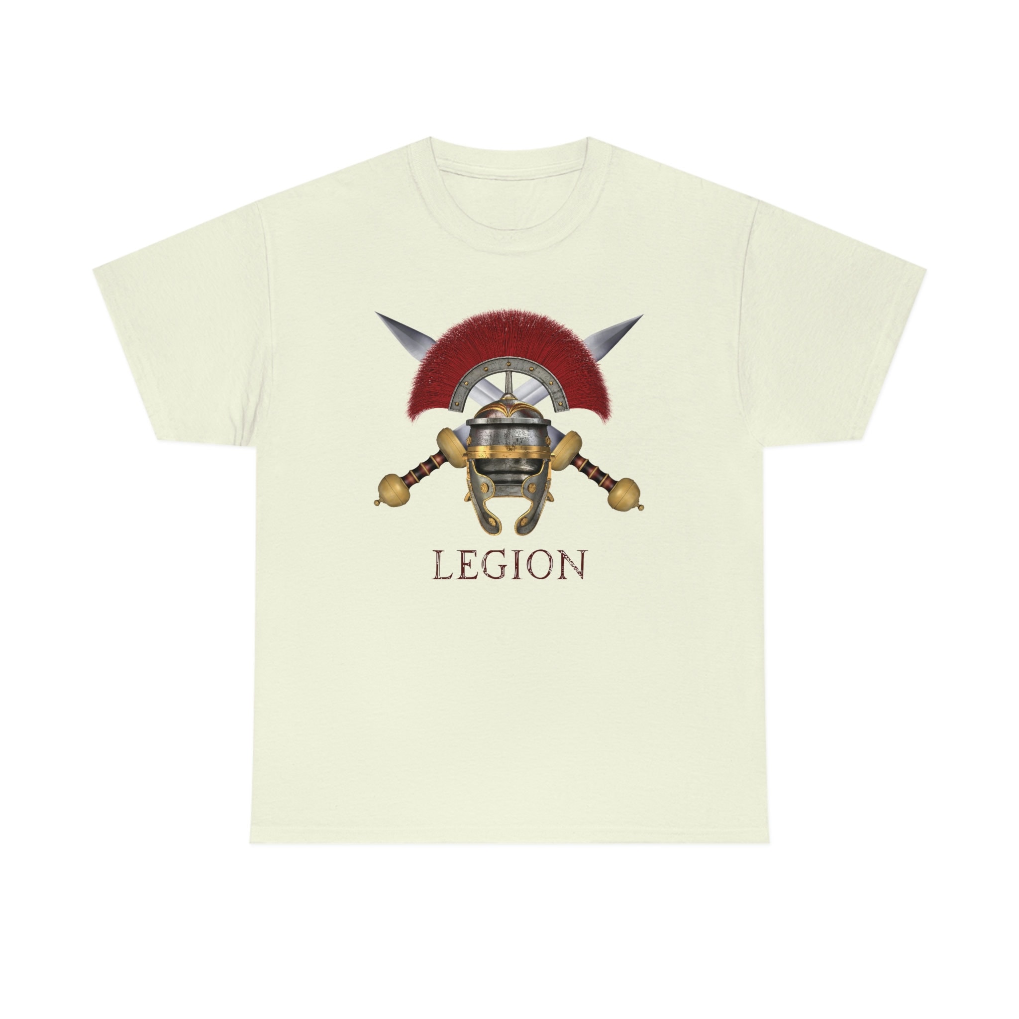 Roman Centurion / Roman Legion Warrior T-shirt Unisex Heavy Cotton Tee ...
