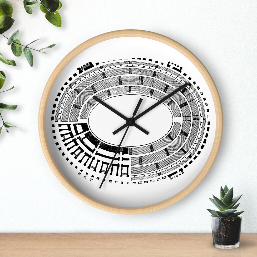 Colosseum / Flavian Amphitheatre Wall Clock - Etsy