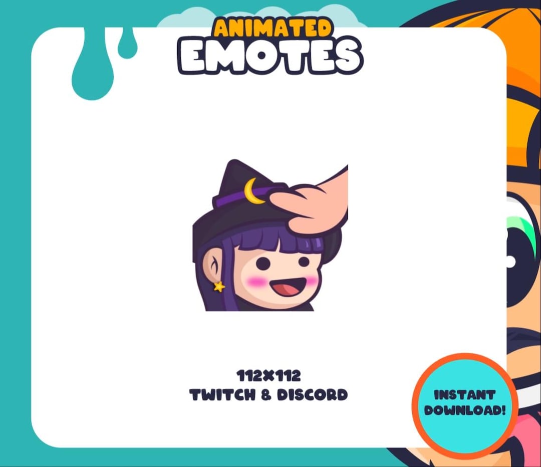 Lunar Witch *animated Emote* | Twitch, Discord, Youtube, Tiktok ...